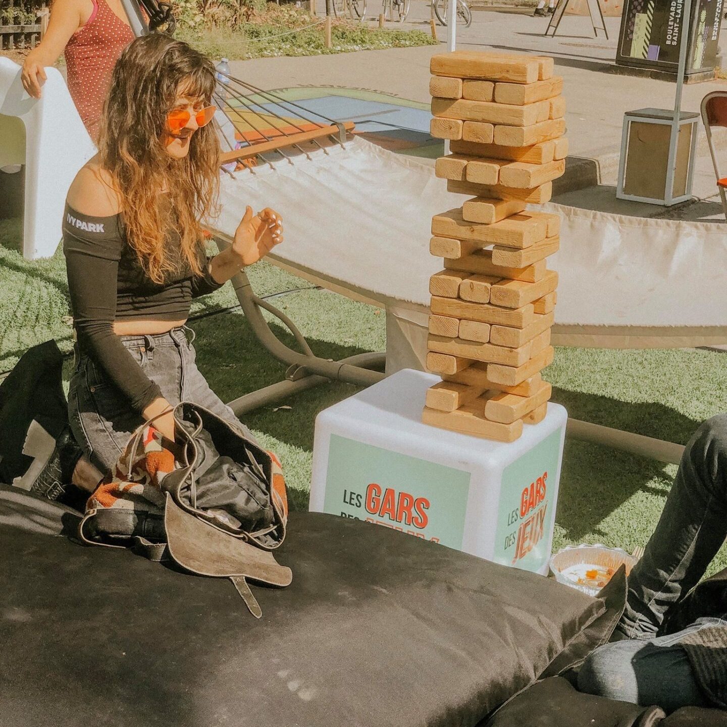 Jenga Géant - Location de jeux géants Les gars des jeux