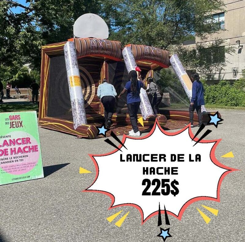 Location à la carte - Les gars des jeux - Location Jeux géant Québec